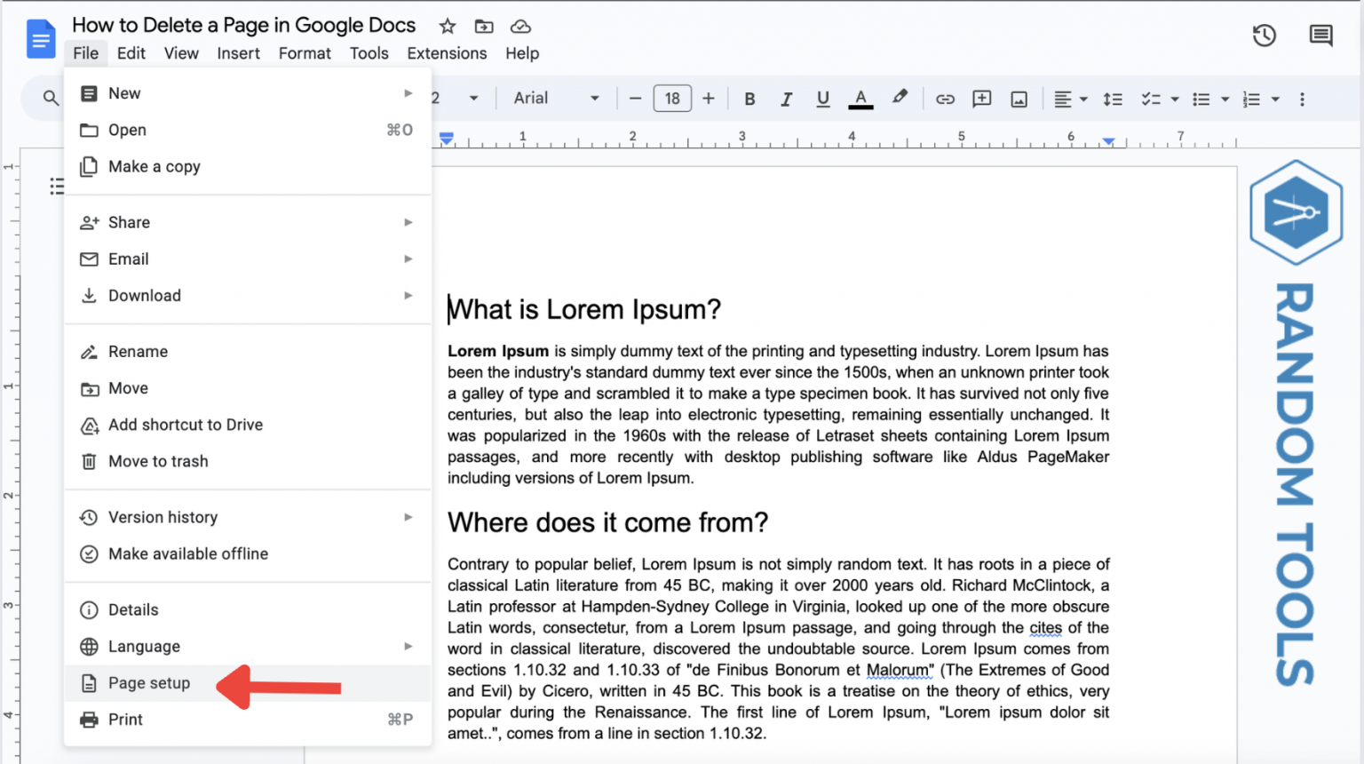 How to Change Margins in Google Docs in 2023? - Random Tools Blog